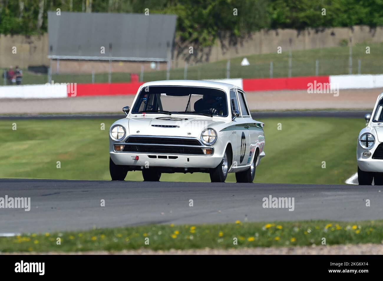 Niall McFadden, Ford Lotus Cortina, Sixties Touring Car Challenge with ...