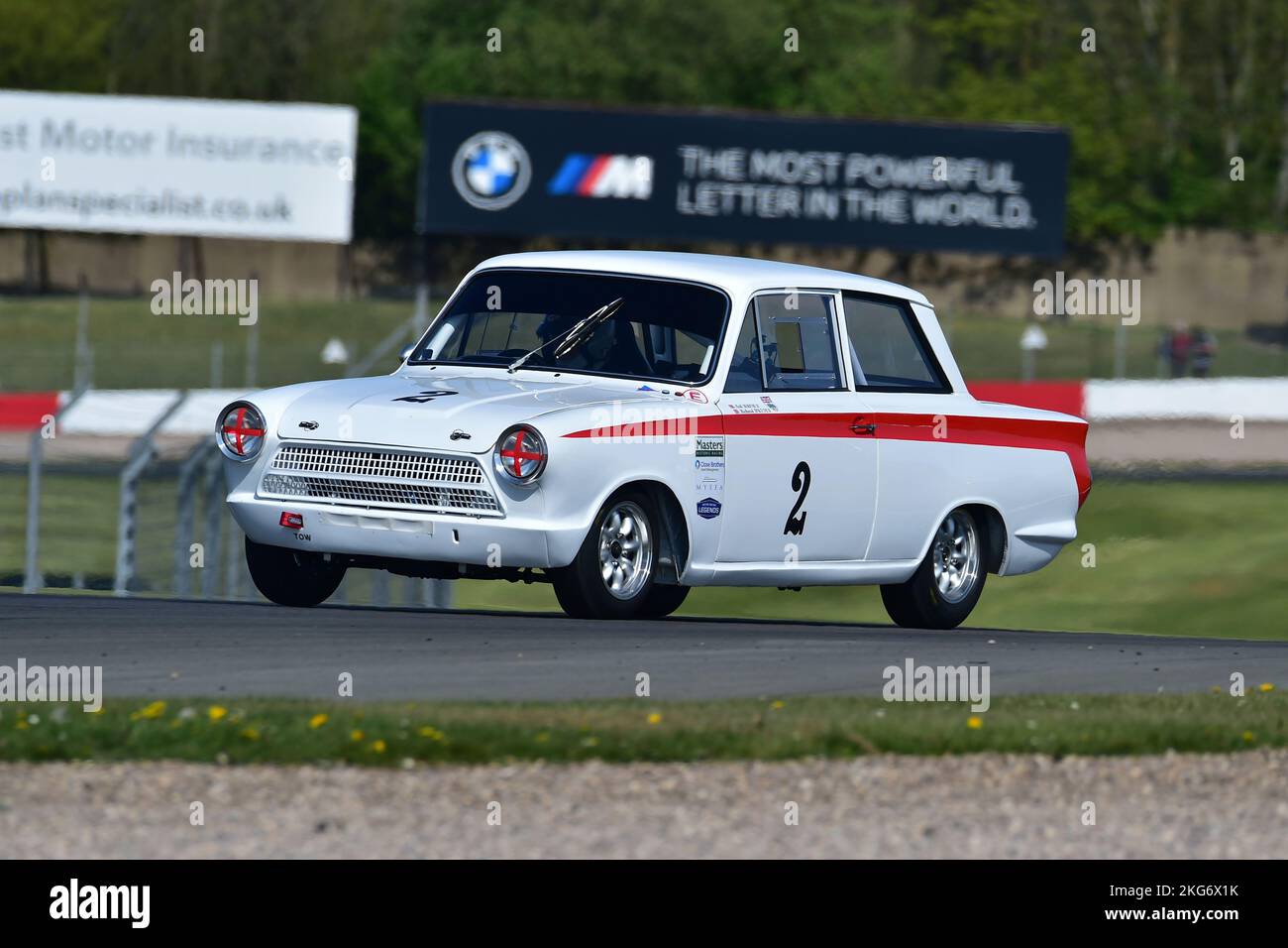 Neil Brown, Ford Lotus Cortina, Sixties Touring Car Challenge with U2TC ...