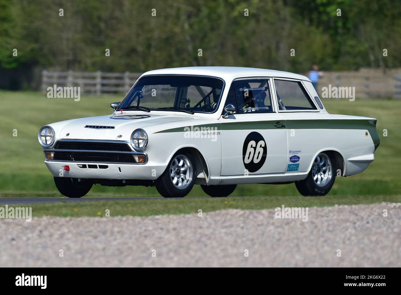 Niall McFadden, Ford Lotus Cortina, Sixties Touring Car Challenge with ...