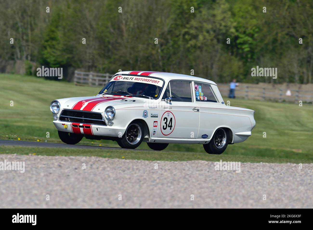 Shaun Balfe, Tom Ashton, Ford Lotus Cortina, Sixties Touring Car ...