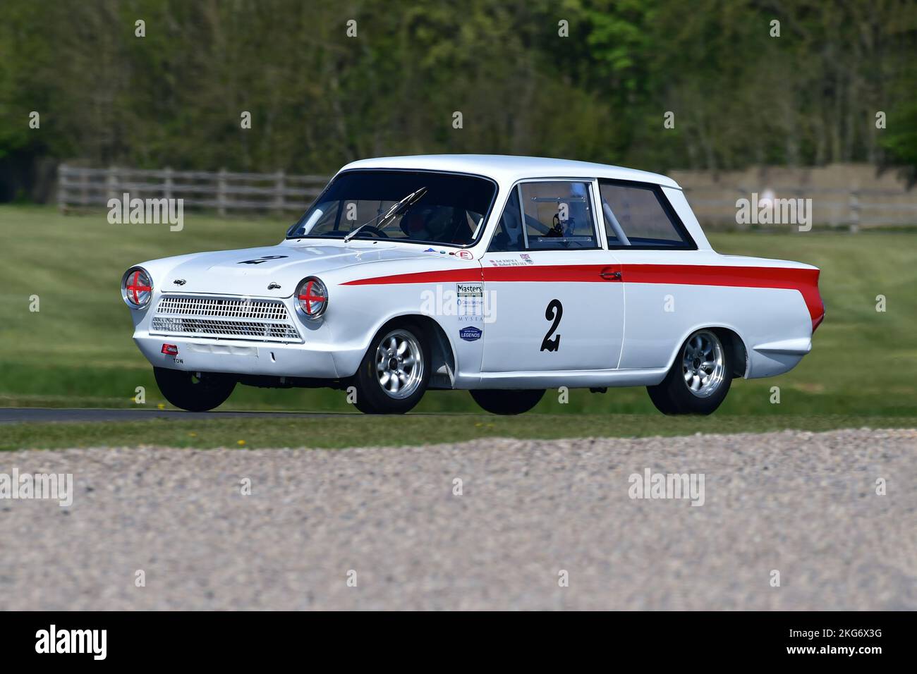 Neil Brown, Ford Lotus Cortina, Sixties Touring Car Challenge with U2TC ...