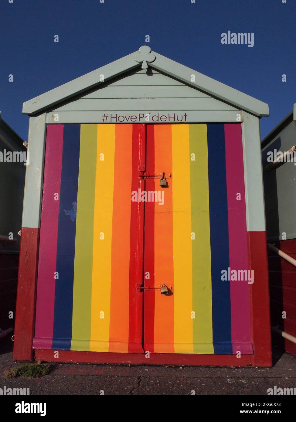 Brighton Beach Huts, Brighton, England,UK Stock Photo - Alamy