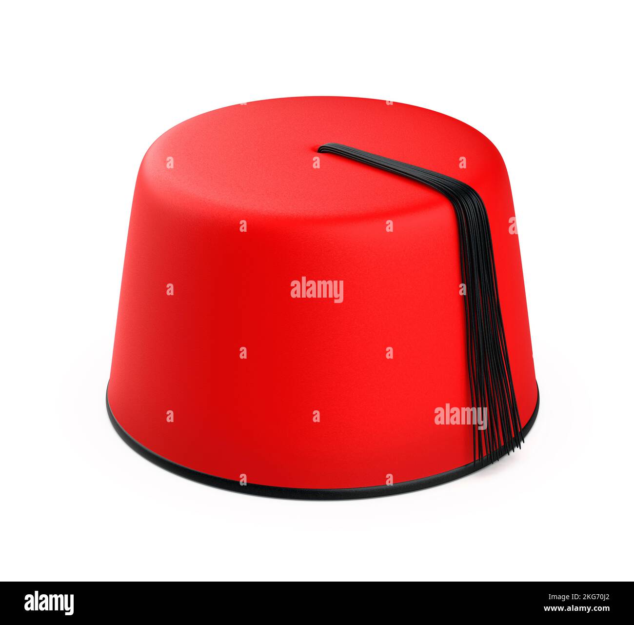 Red fez hat Cut Out Stock Images & Pictures - Alamy