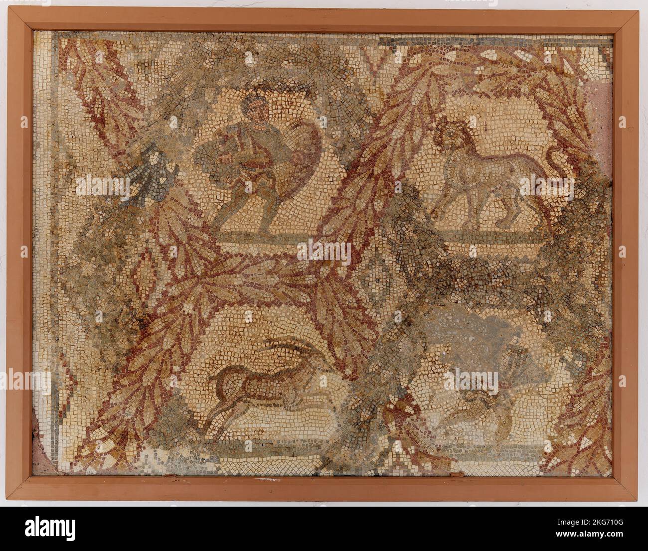 Original wall mosaic in Carthage , Tunisia. Unesco World Heritage Site ...