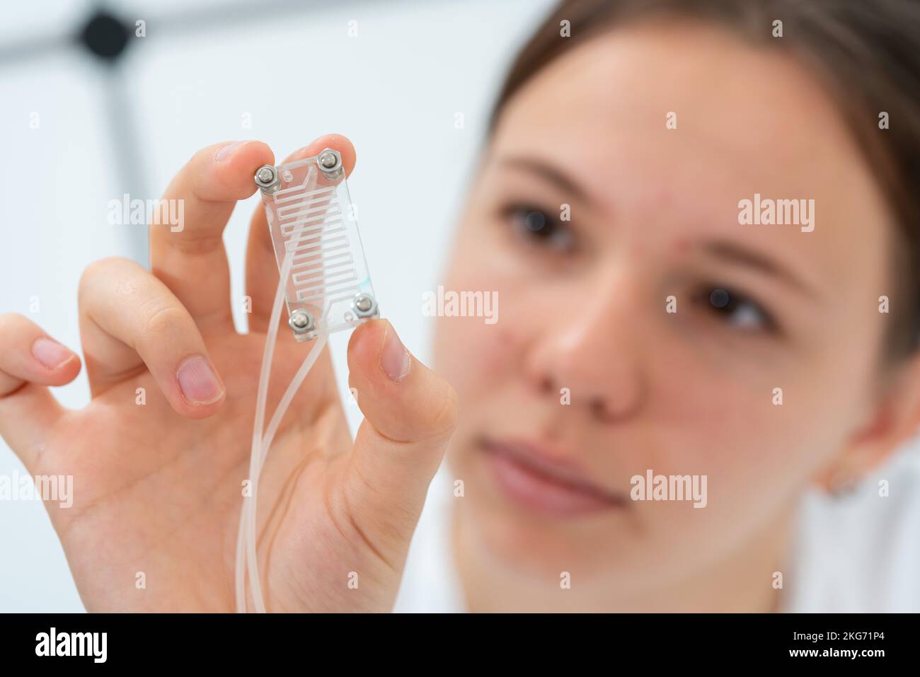 A lab-on-a-chip (LOC) is a microfluidics device that integrates one or ...