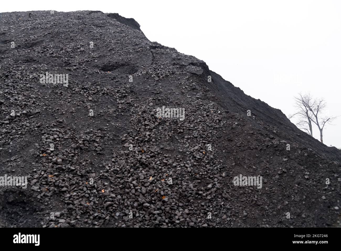 Imported coal in Port of Gdynia, Poland © Wojciech Strozyk / Alamy ...