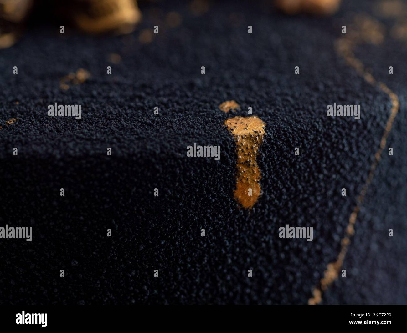 pastry chef finishing horror black muertos birthday cake decorating ...