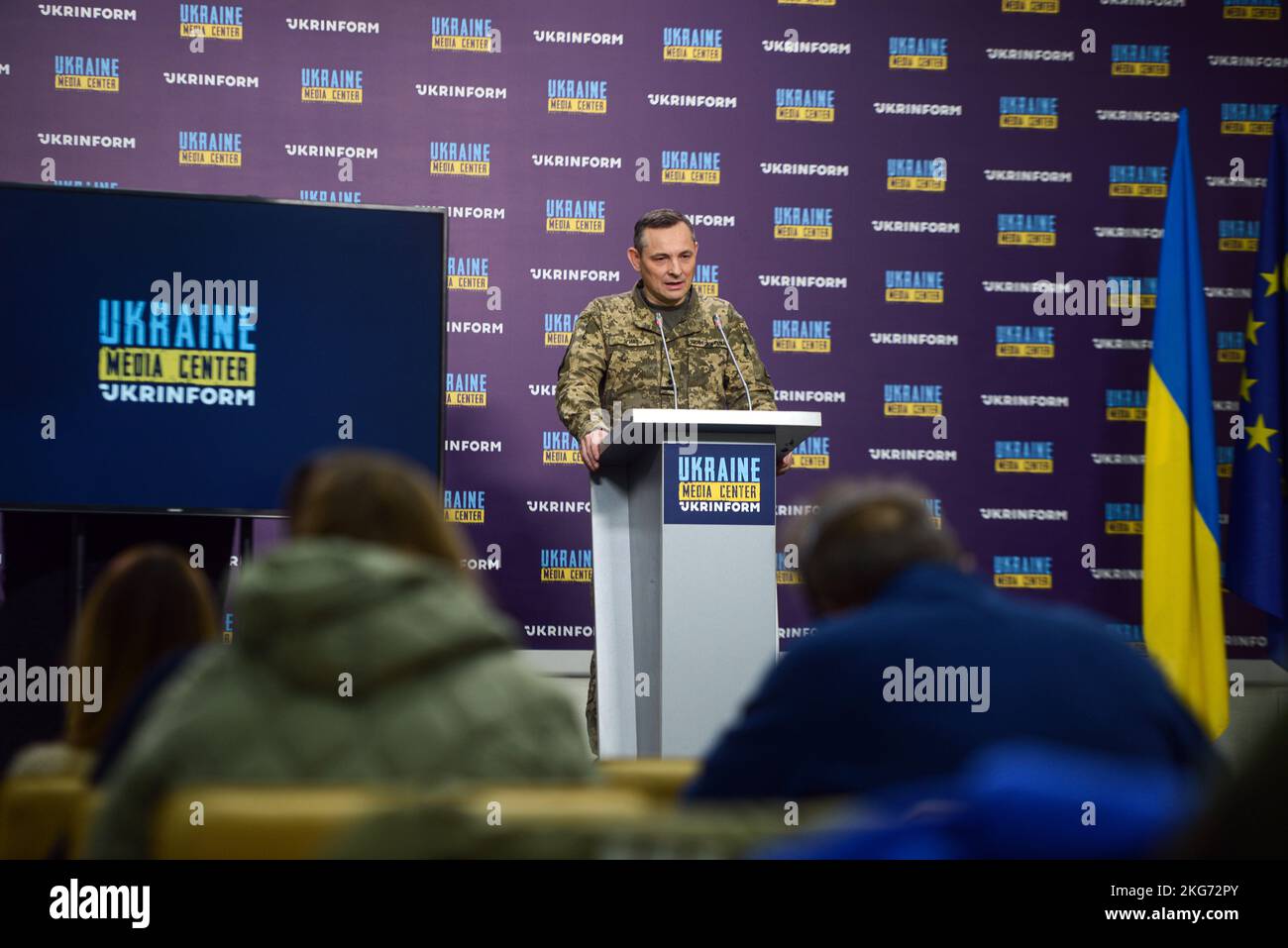 Non Exclusive: KYIV, UKRAINE - NOVEMBER 21, 2022 - Ukrainian Air Force ...