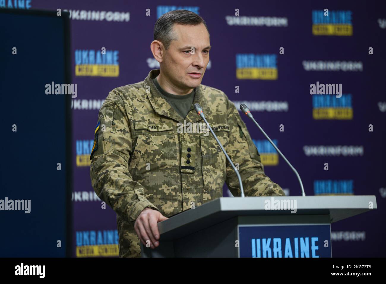 Non Exclusive: KYIV, UKRAINE - NOVEMBER 21, 2022 - Ukrainian Air Force ...