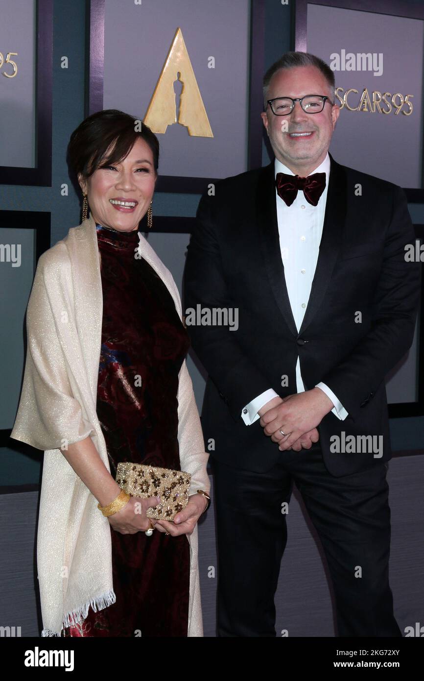 LOS ANGELES - NOV 19: Janet Yang, Bill Kramer at the 13th Governors Awards at Fairmont Century ...