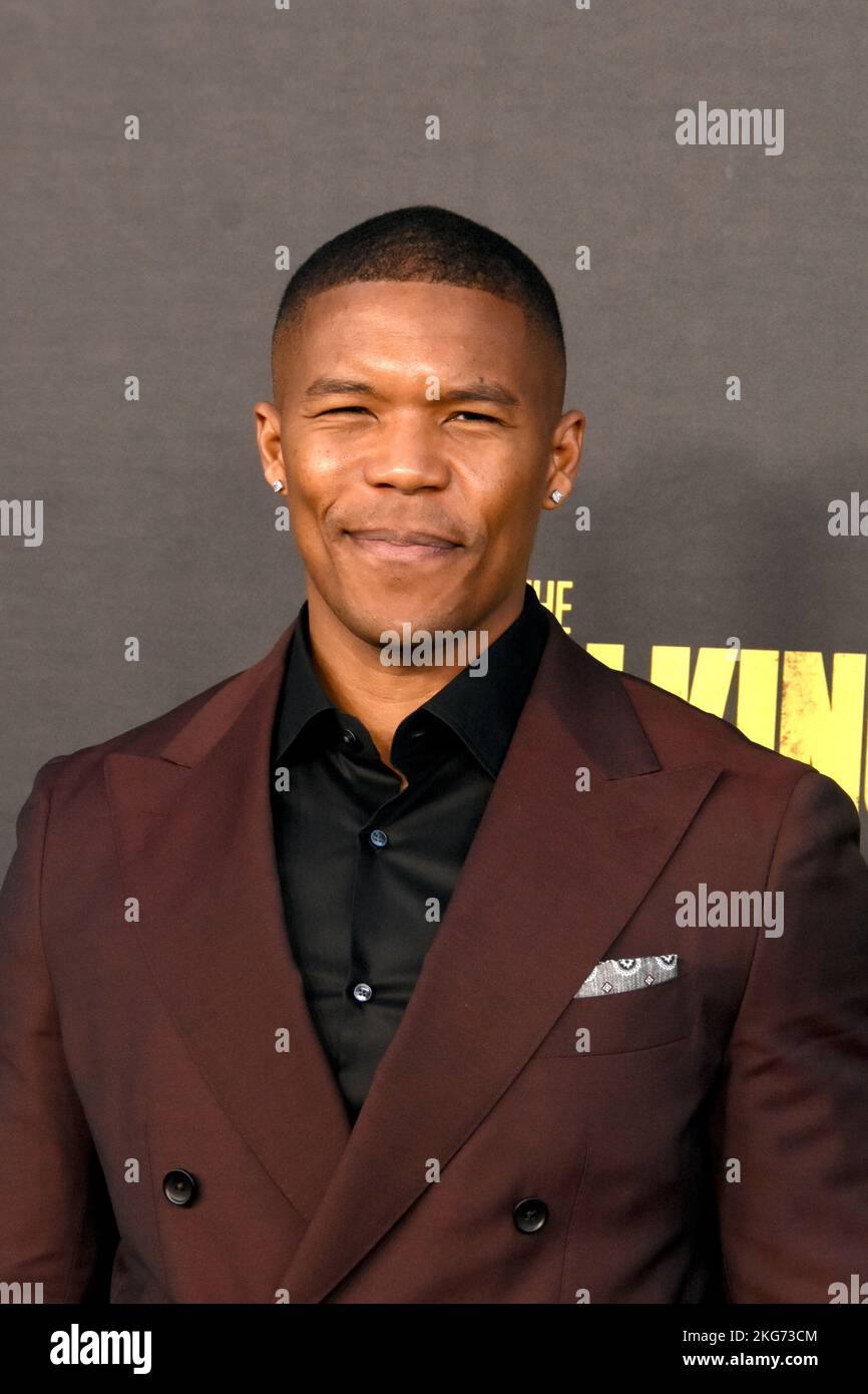 Los Angeles, California, USA 20th November 2022 Actor Gaius Charles ...