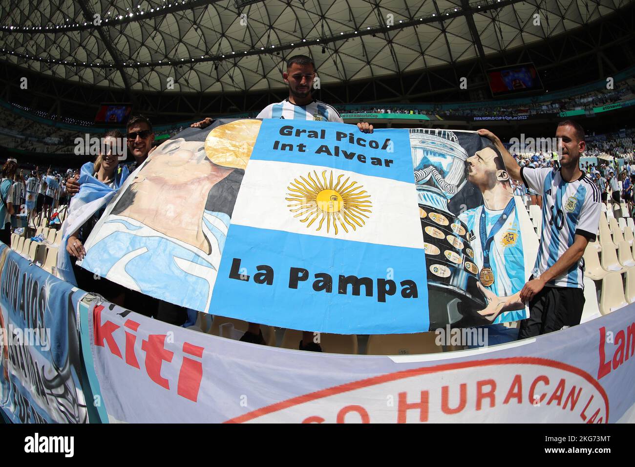 Lusail Iconic Stadium, Lusail, Qatar. 22nd Nov, 2022. FIFA World Cup ...