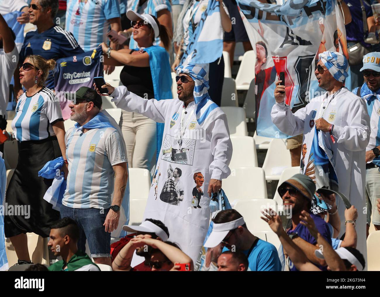Lusail Iconic Stadium, Lusail, Qatar. 22nd Nov, 2022. FIFA World Cup ...