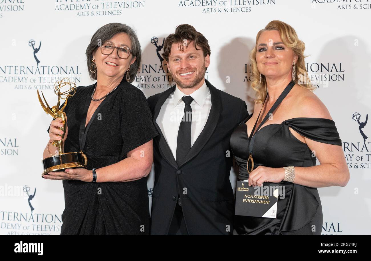 Karina Holden, Jon Rudnitsky and Jenni Wilks attends 50th International ...