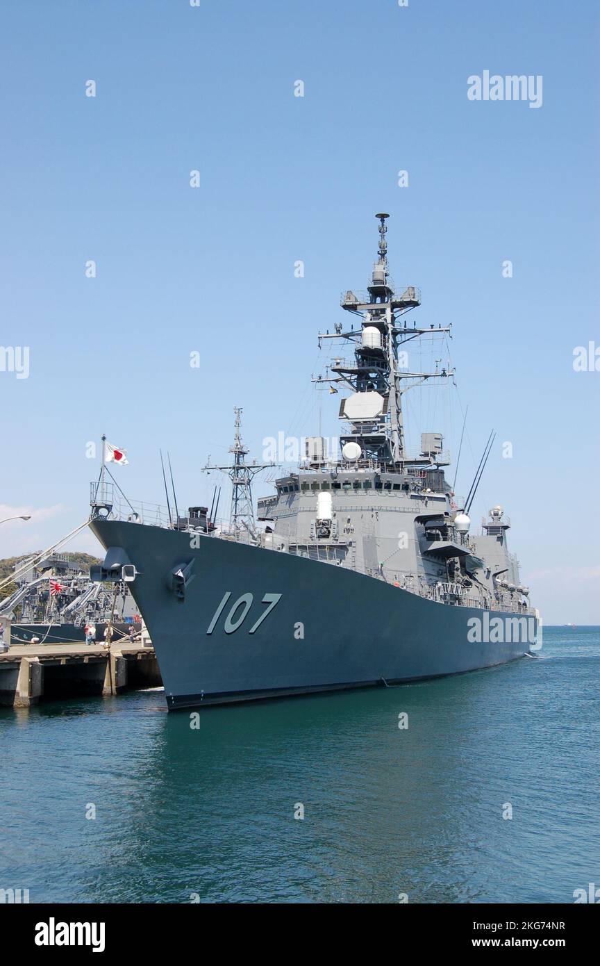 Kanagawa Prefecture, Japan - April 14, 2007: Japan Maritime Self ...