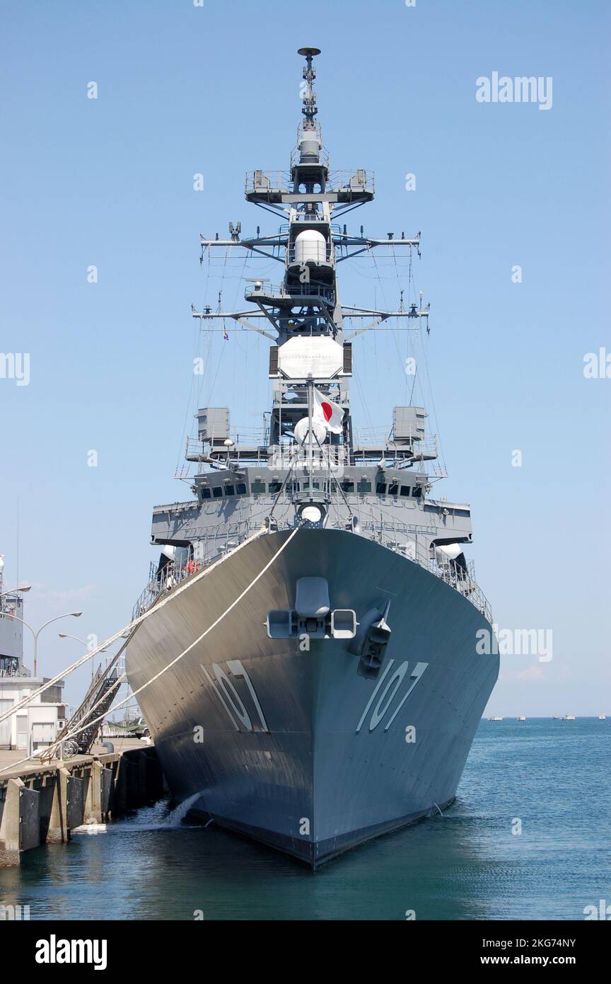 Kanagawa Prefecture, Japan - April 14, 2007: Japan Maritime Self ...