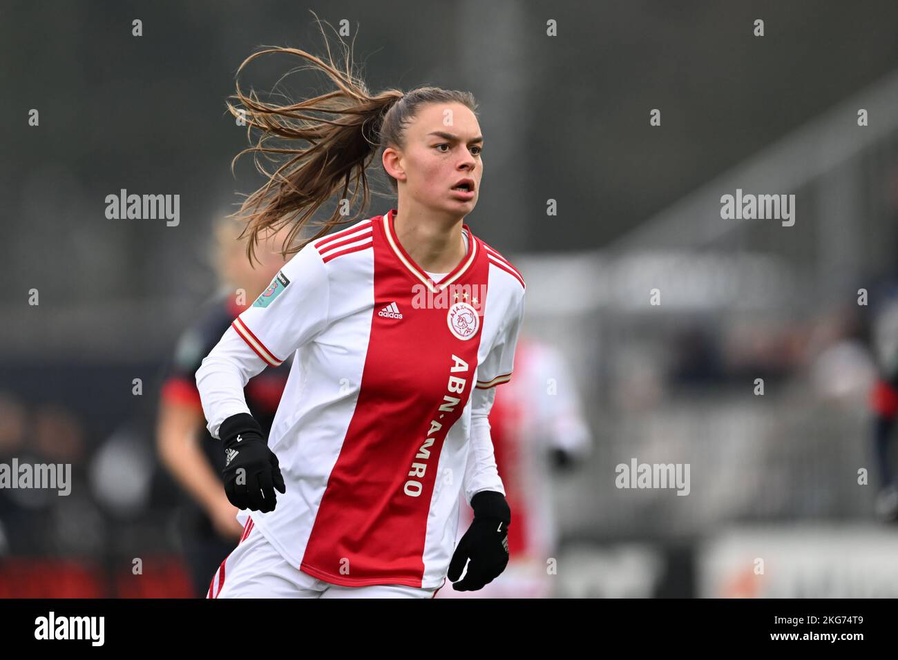 AMSTERDAM - Romee Leuchter of Ajax Women during the Dutch Eredivisie ...