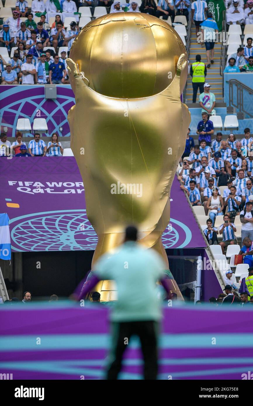 Lusail City, Qatar. 22nd Nov, 2022. LUSAIL CITY, QATAR - NOVEMBER 22: A ...