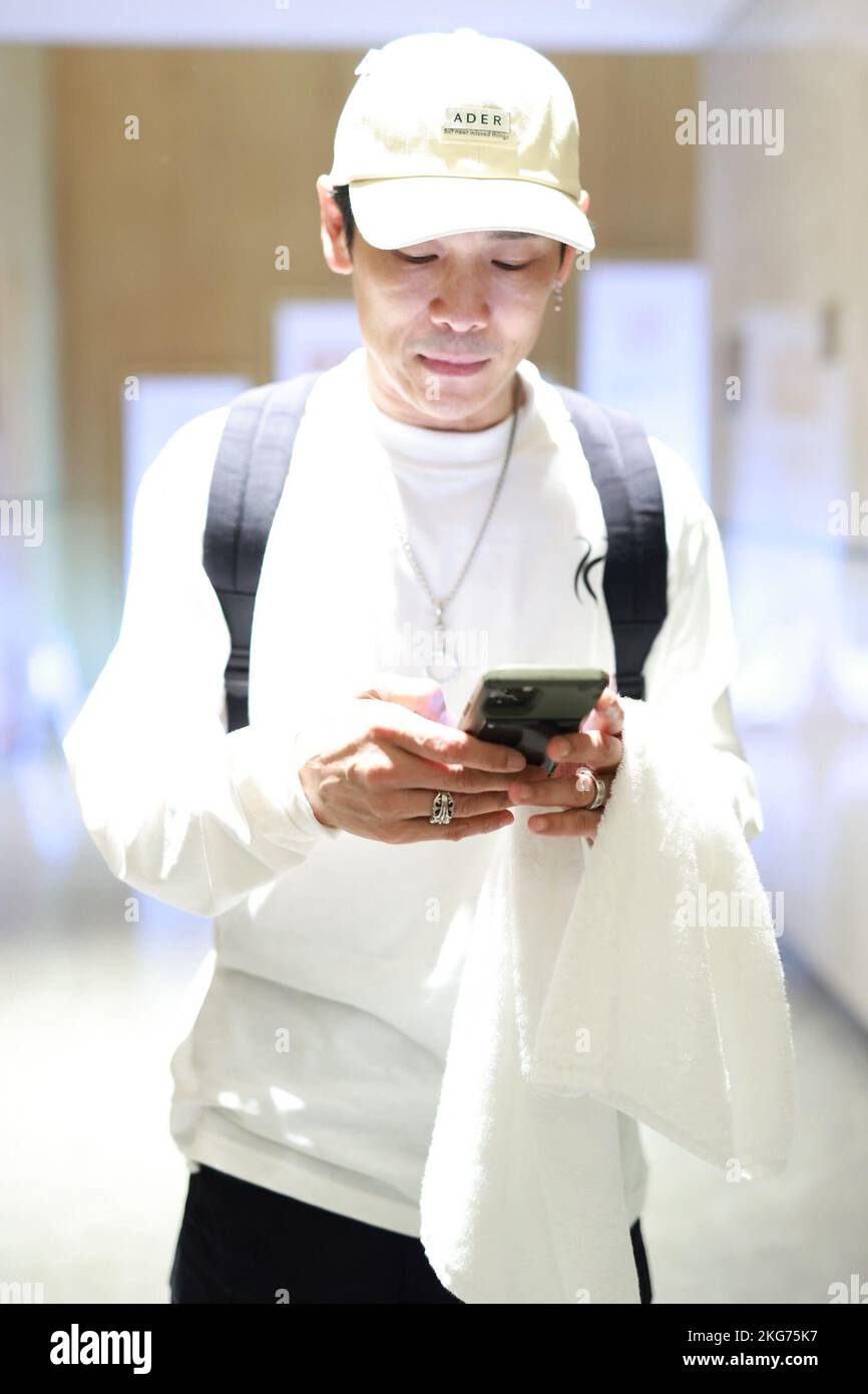 Hong Kong- and Taiwan-based singer and actor Alex To participated in ...