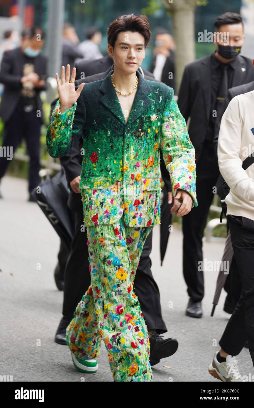 Chinese actor Gong Jun attended VOGUE activity in Shanghai, China, 8 ...