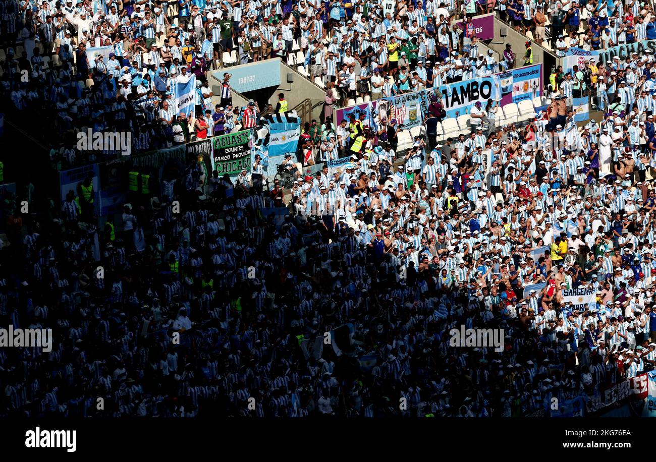 Lusail stadium view inside hi-res stock photography and images - Alamy