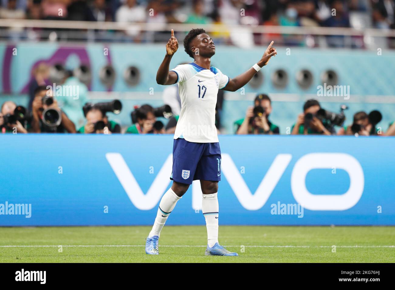 Bukayo Saka (ENG), NOVEMBER 21, 2022 - Football / Soccer : Saka ...