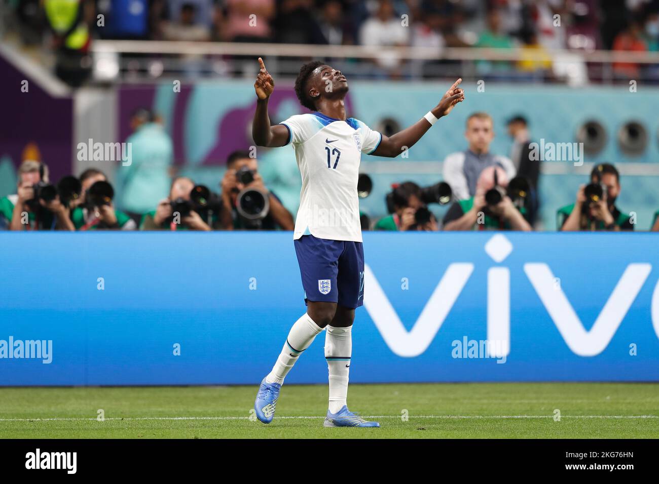 Bukayo Saka (ENG), NOVEMBER 21, 2022 - Football / Soccer : Saka ...