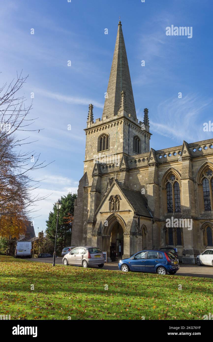 The church of St Peter and St Paul, Buckingham, Buckinghamshire, UK ...