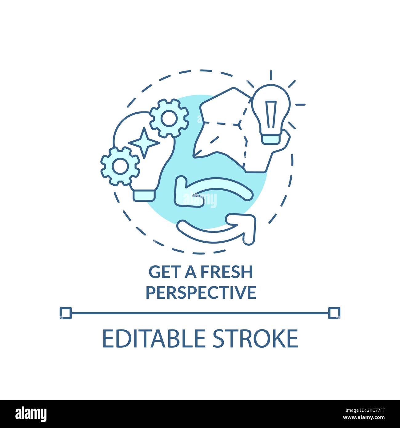 Get fresh perspective turquoise concept icon Stock Vector Image & Art ... Get fresh perspective turquoise concept icon Stock Vector Image & Art ...
