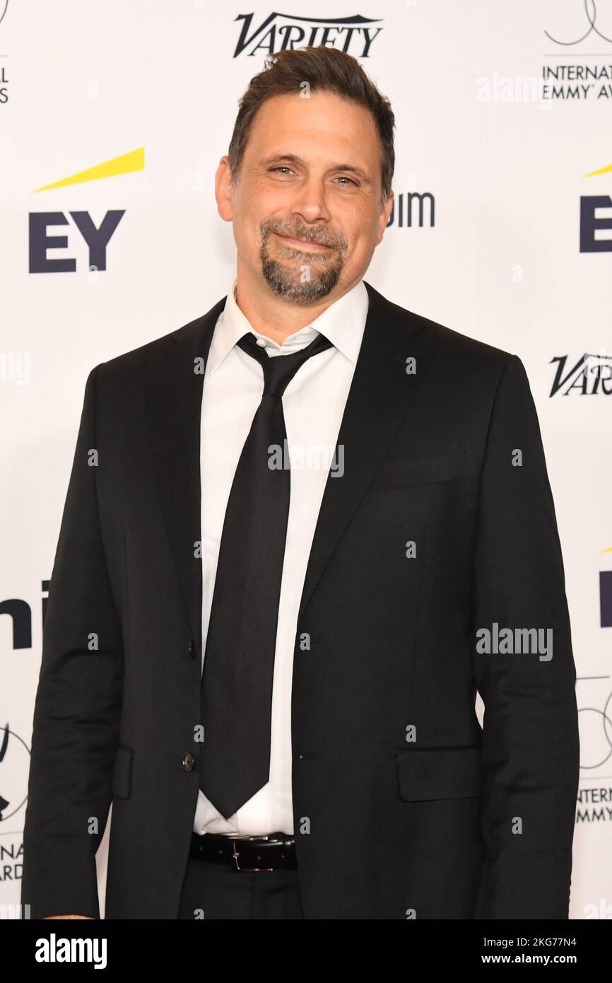 Jeremy Sisto walking the red carpet at the International Emmy Awards at ...