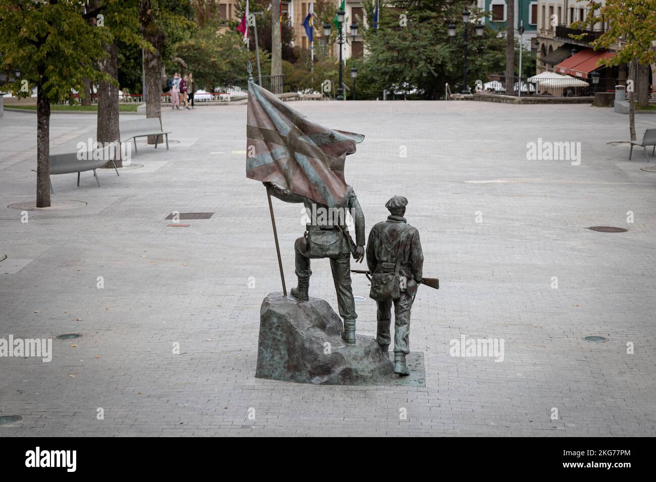 Homage to the gudaris hi-res stock photography and images - Alamy