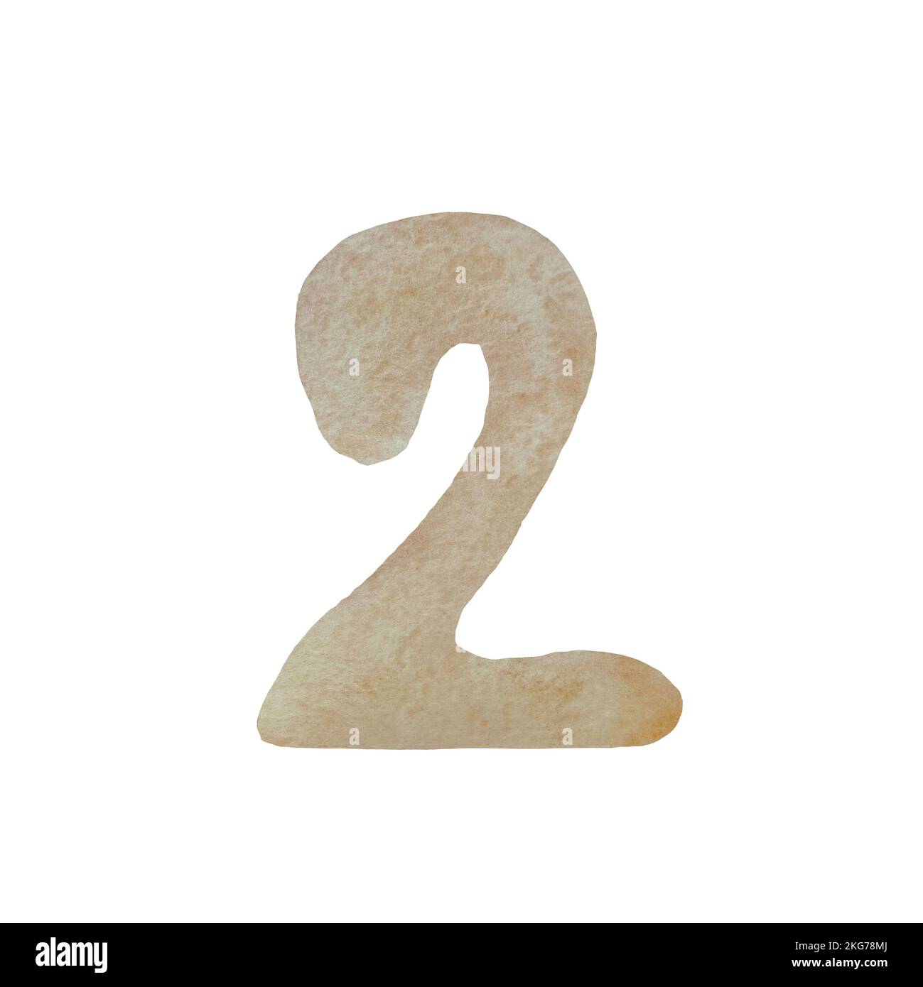 Number decoration pillow Cut Out Stock Images & Pictures - Alamy