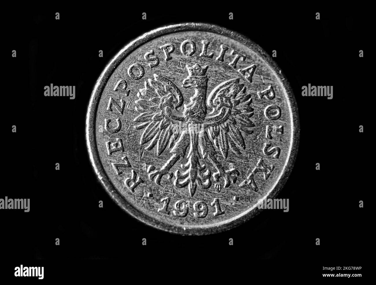 Poland currency Black and White Stock Photos & Images - Alamy