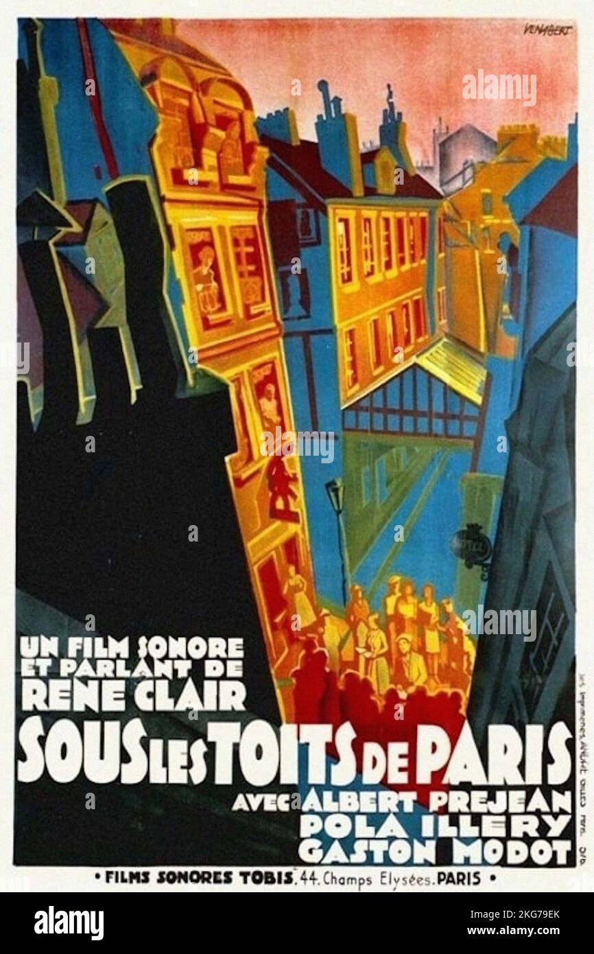 Sous les toits de Paris Year : 1930 France Director : René Clair French ...