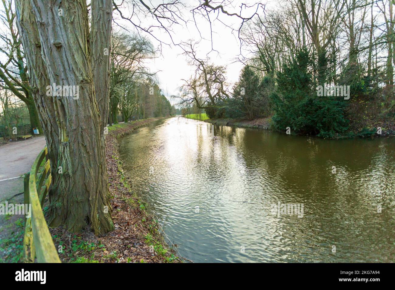 A square from Gronau city park in Germany Stock Photo - Alamy