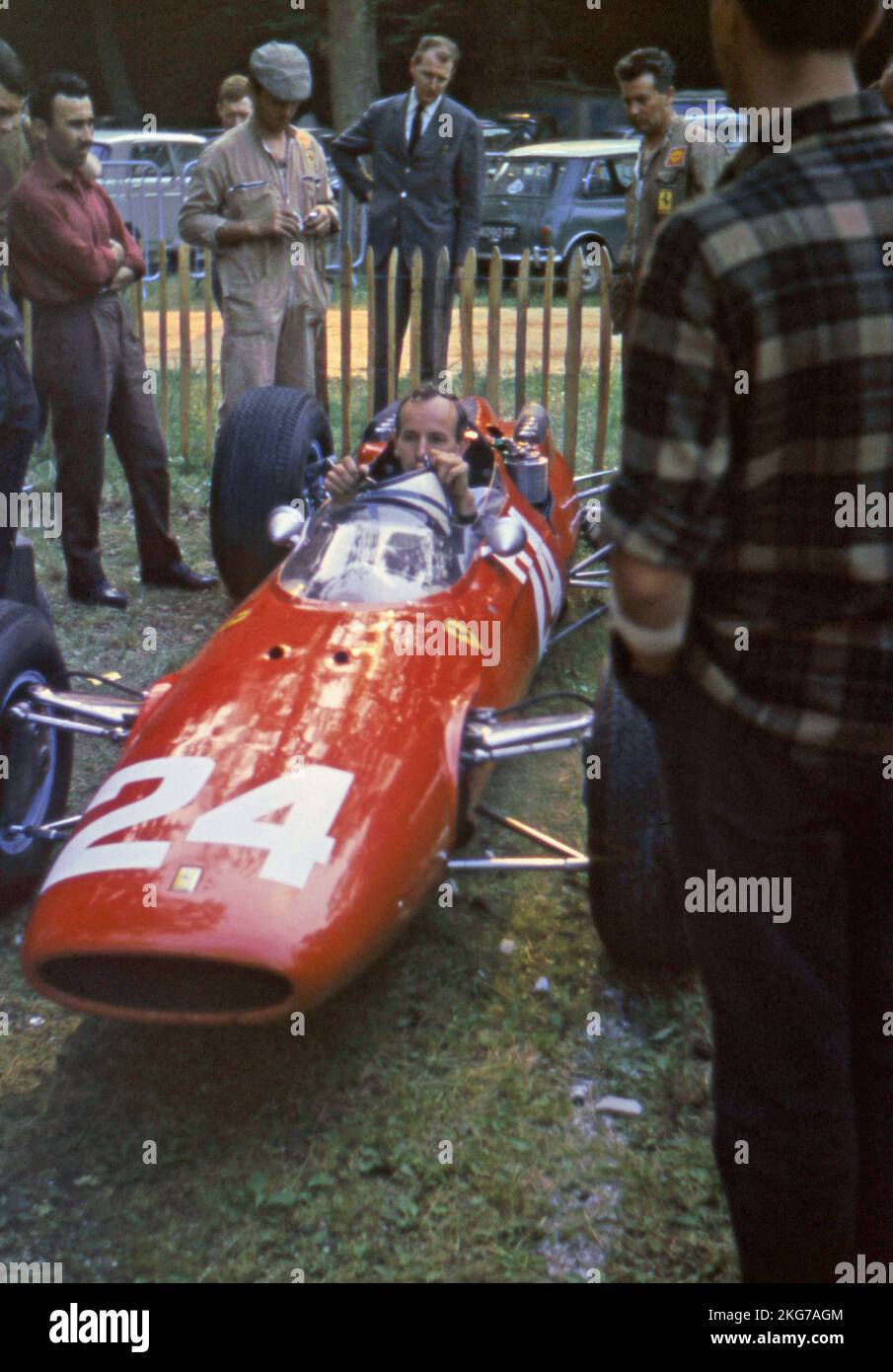 1964 French Grand Prix held on the Rouen-les-Essarts circuit: driver ...