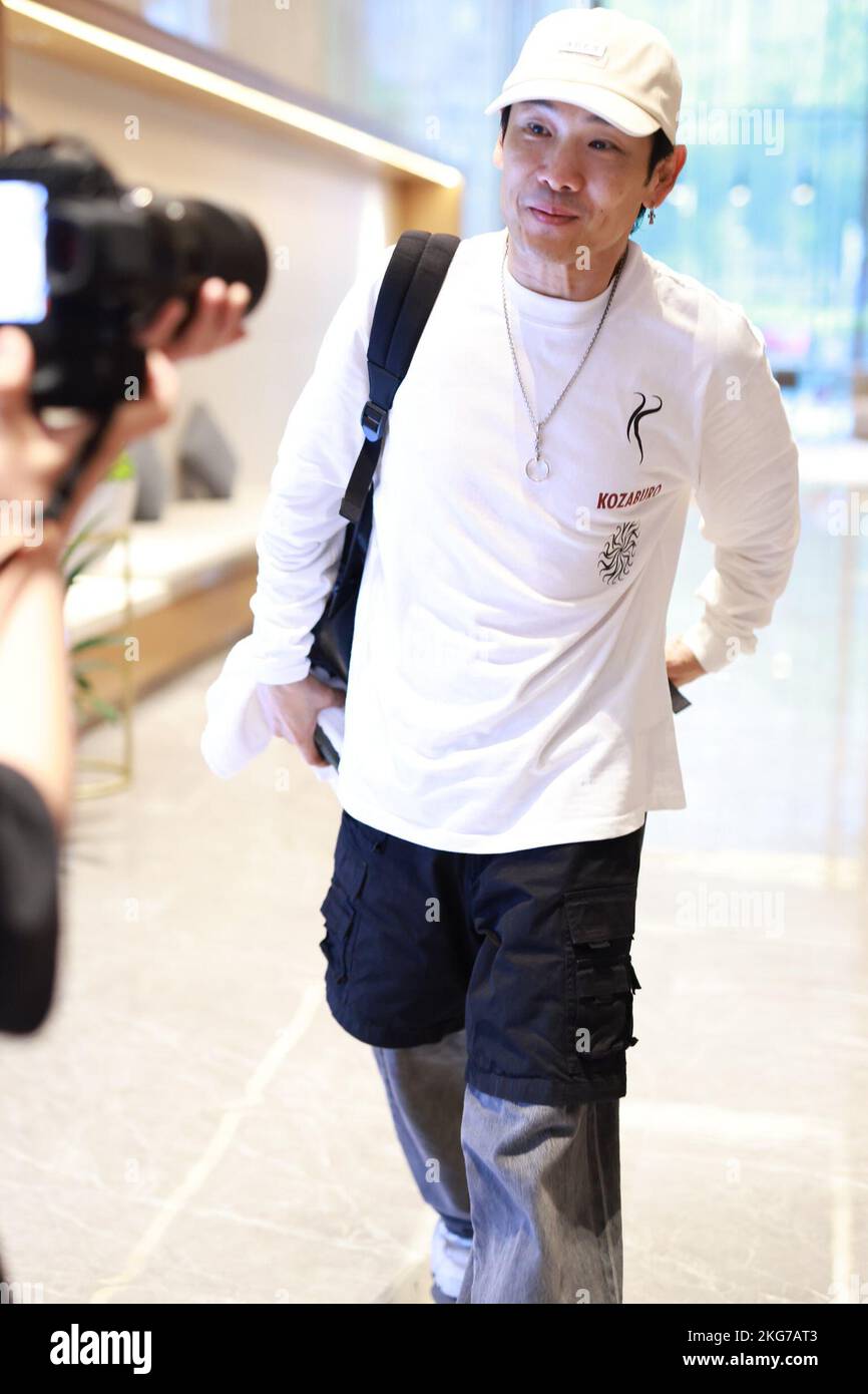 Hong Kong- and Taiwan-based singer and actor Alex To participated in ...