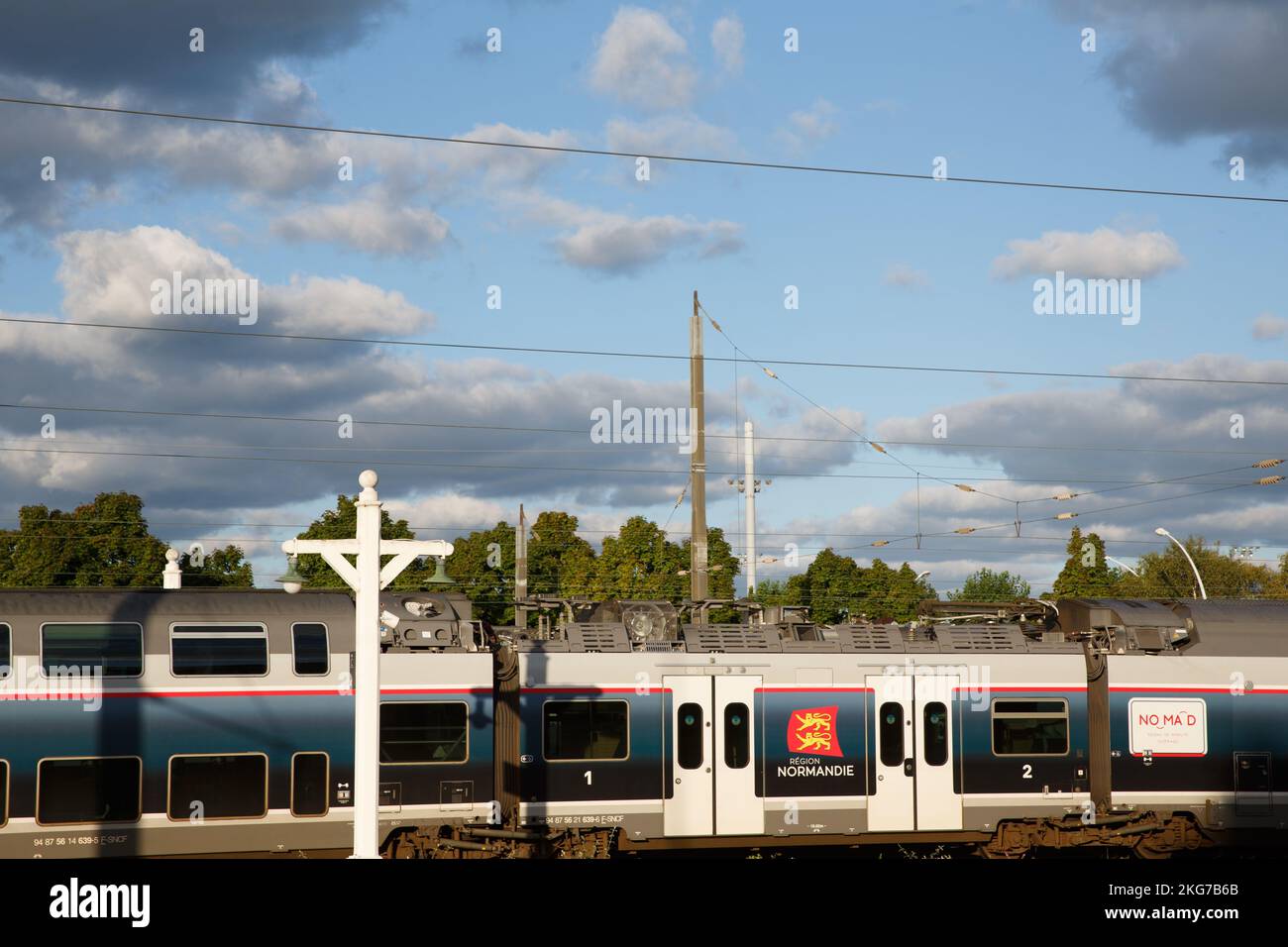 France, Normandy region (Normandie), Calvados, Trouville-Deauville ...