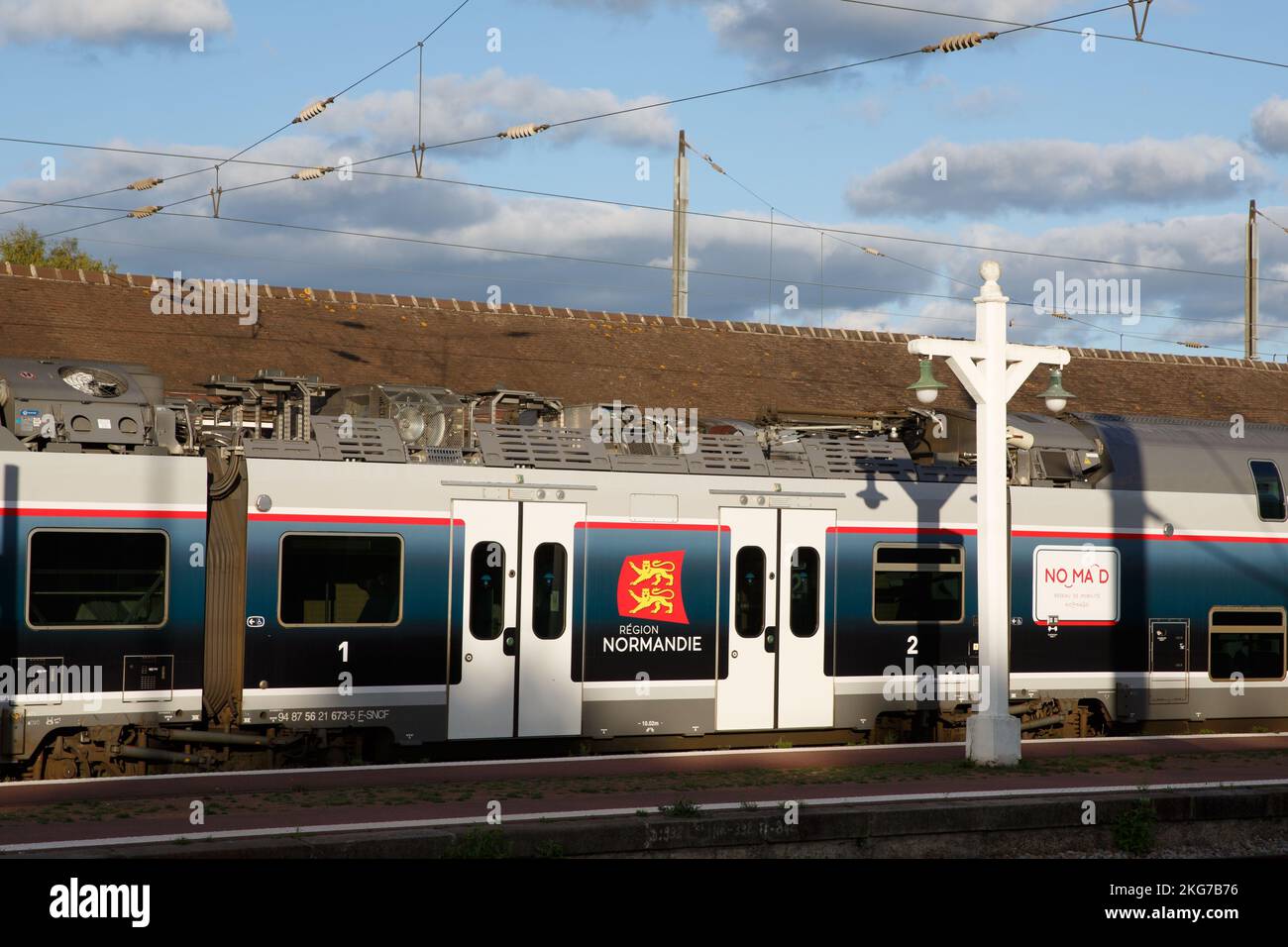 France, Normandy region (Normandie), Calvados, Trouville-Deauville ...