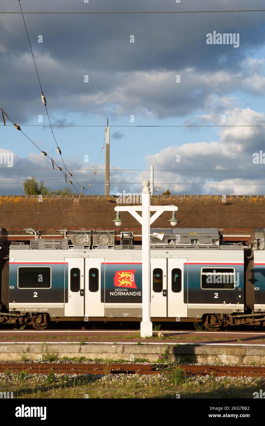 France, Normandy region (Normandie), Calvados, Trouville-Deauville ...