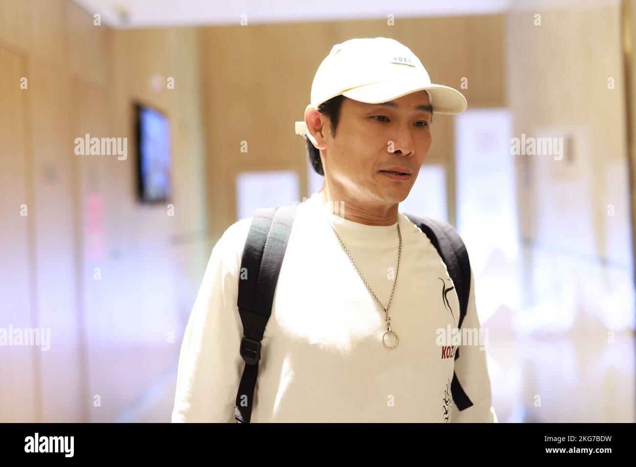 Hong Kong- and Taiwan-based singer and actor Alex To participated in ...