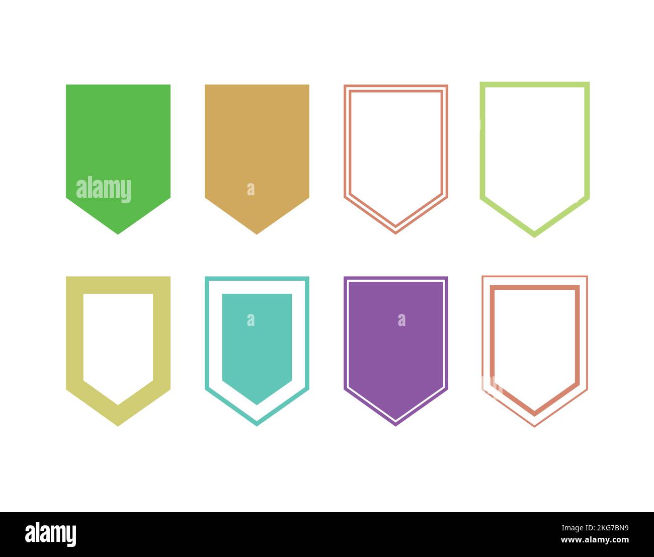 Bunting vector vectors Stock Vector Images - Alamy