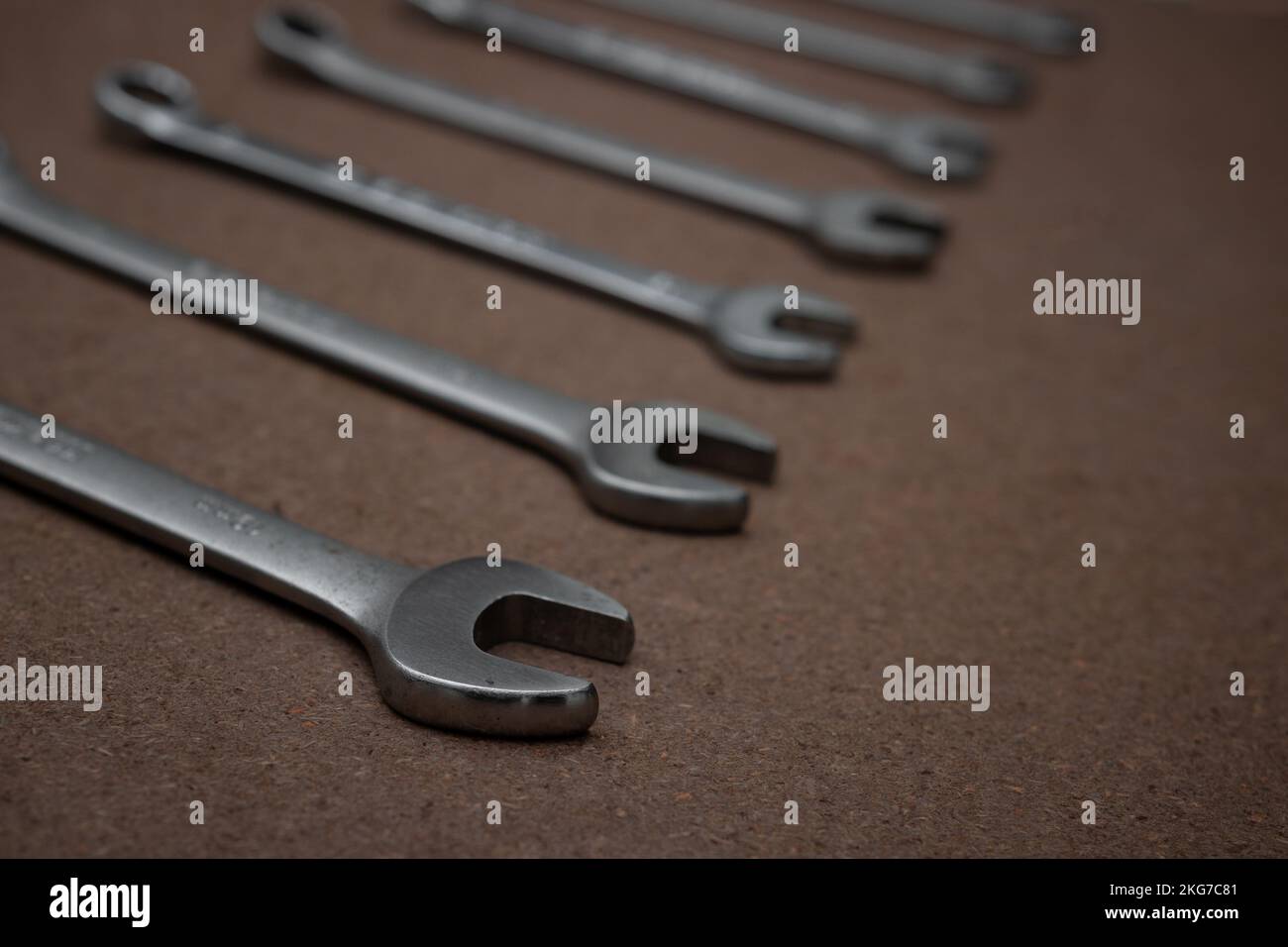 Ring spanner set hi-res stock photography and images - Alamy