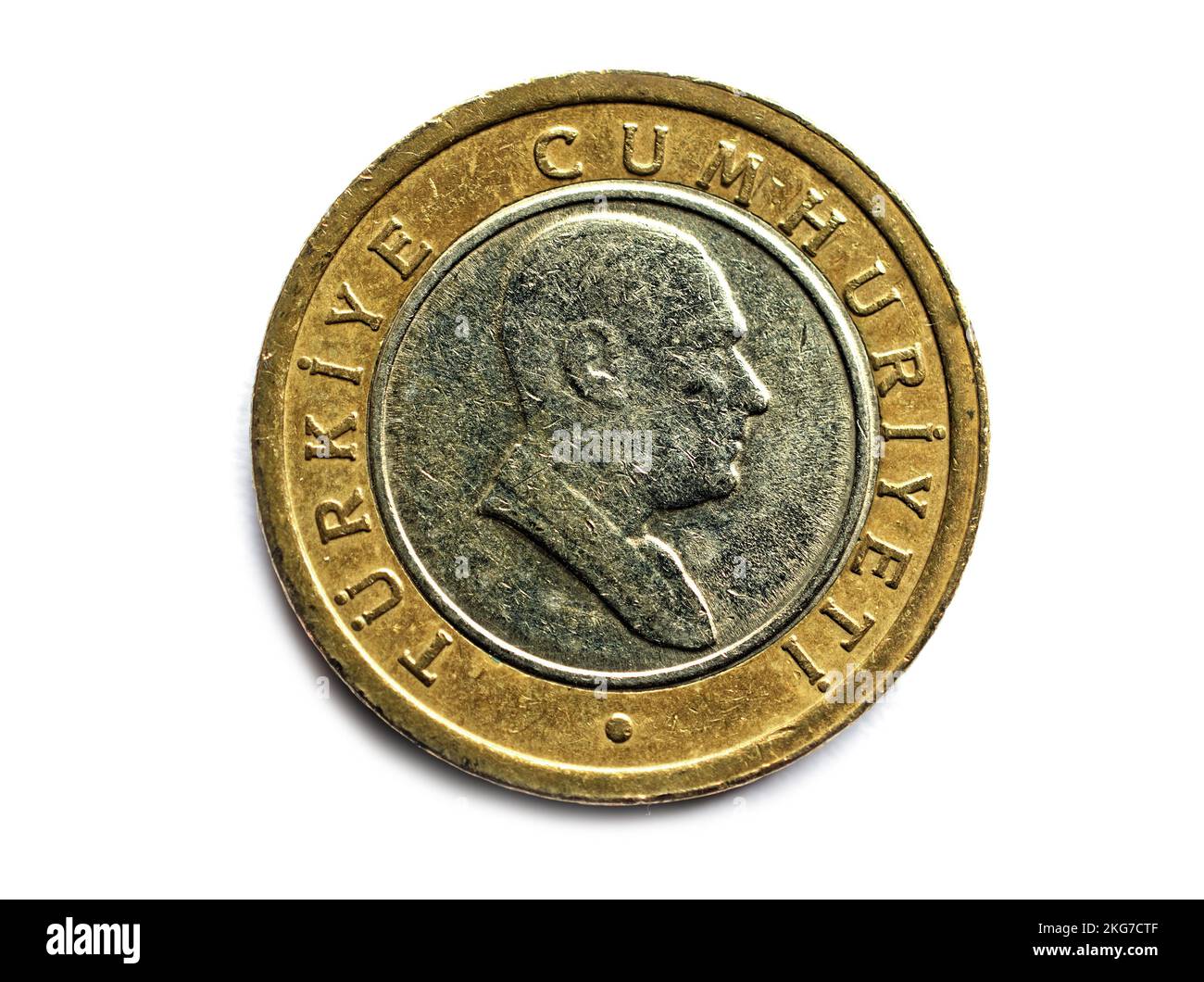 Photo coins Turkey, 2005, 50 kurush Stock Photo - Alamy