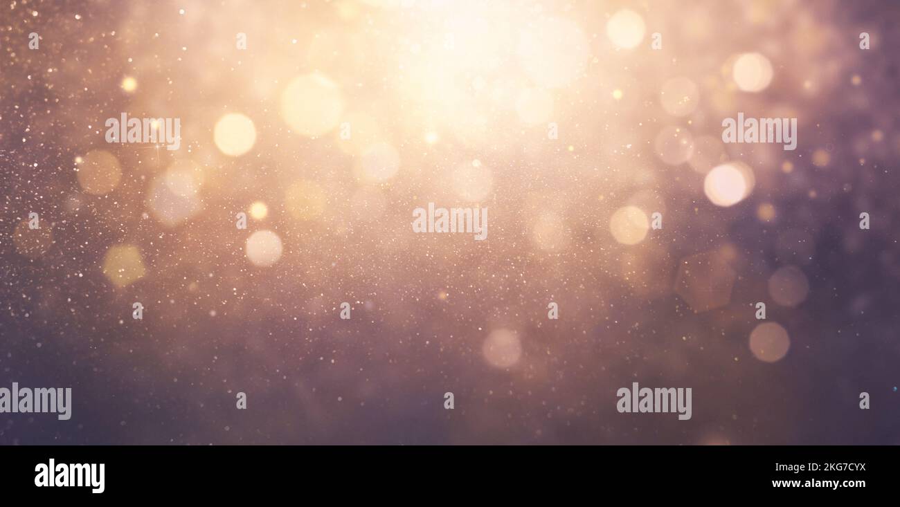 Blurry lights bokeh Stock Photo - Alamy