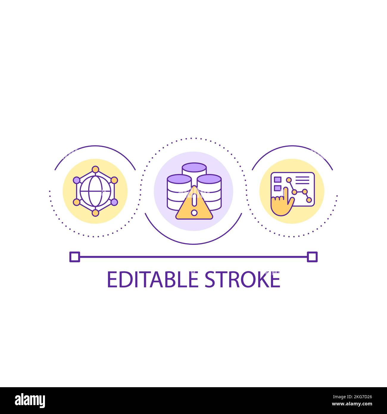 Complex network loop hi-res stock photography and images - Alamy