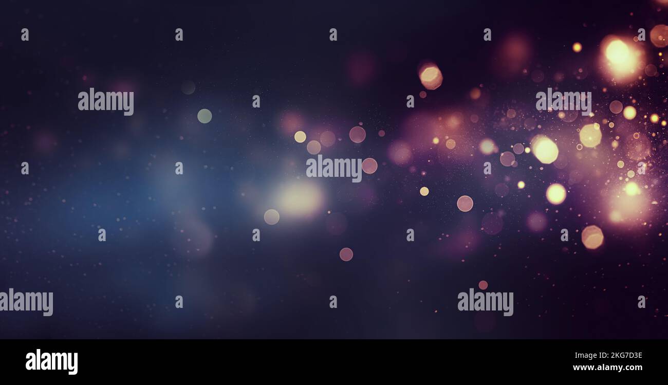 Blurry lights bokeh Stock Photo - Alamy