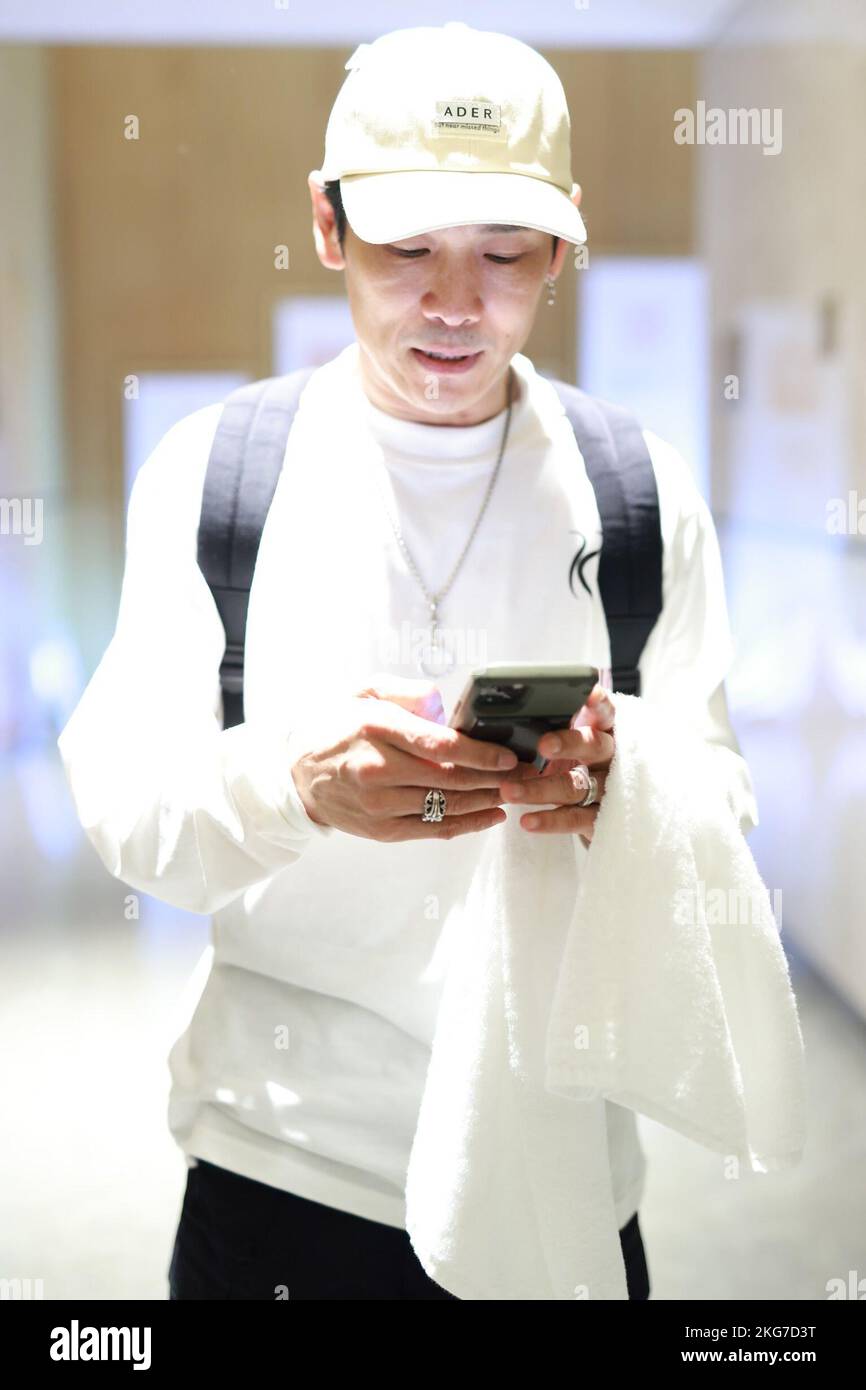 Hong Kong- and Taiwan-based singer and actor Alex To participated in ...