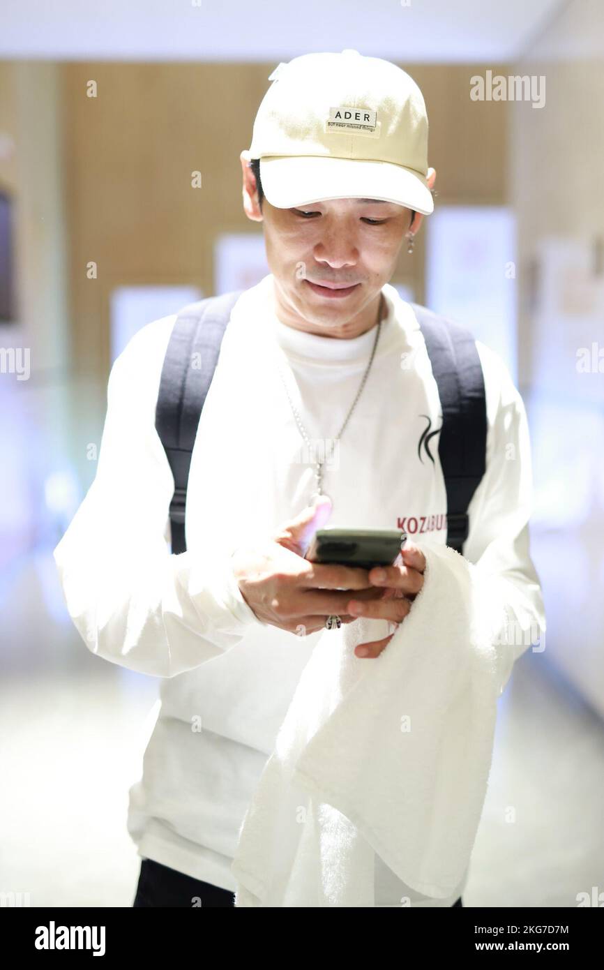 Hong Kong- and Taiwan-based singer and actor Alex To participated in ...