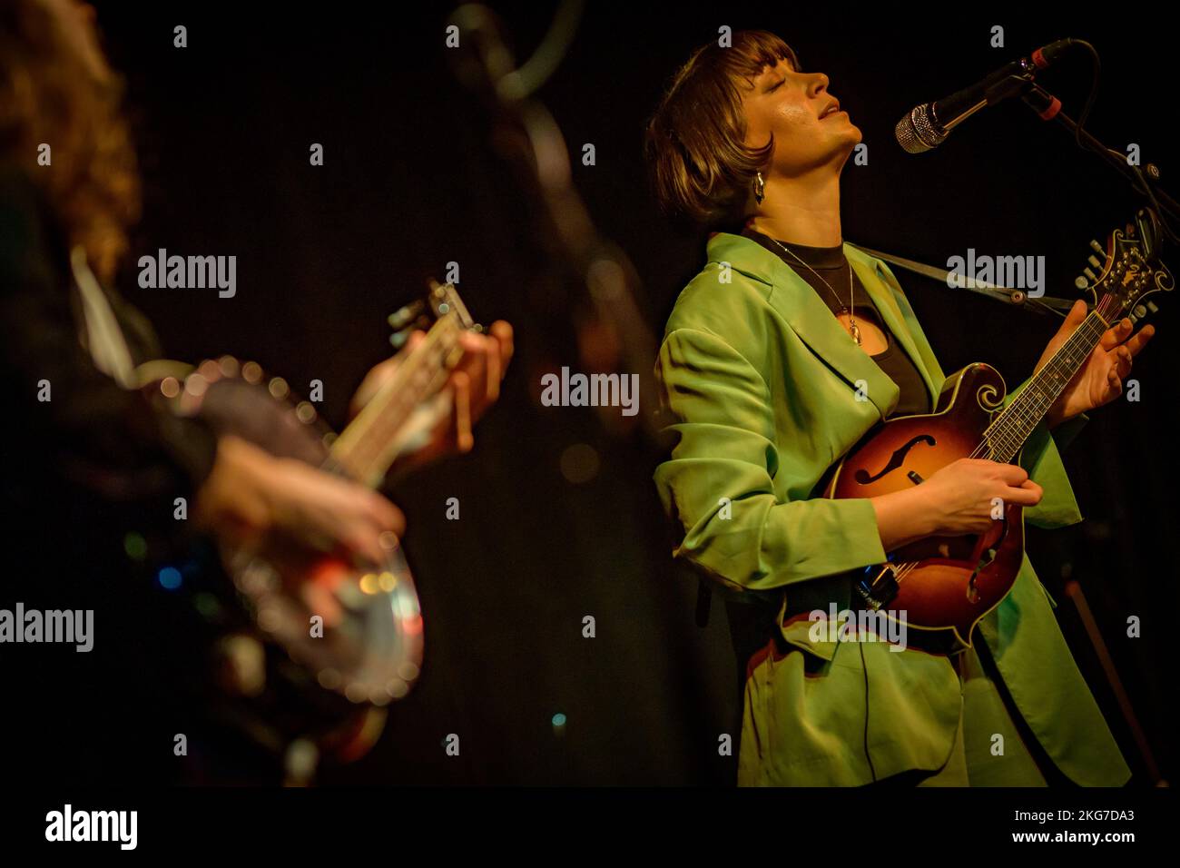 Edinburgh, Scotland. Mon 21 November 2022. Folk band The Trials of Cato ...